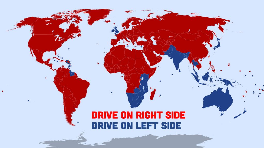 Why Some Countries Drive On The Left And Why It's Better - The Autopian