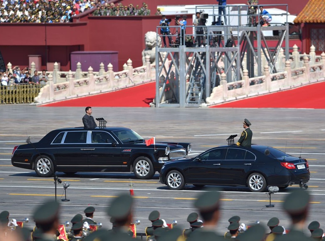 The Massive Bulletproof Chinese Military Parade Inspection Cars Are ...