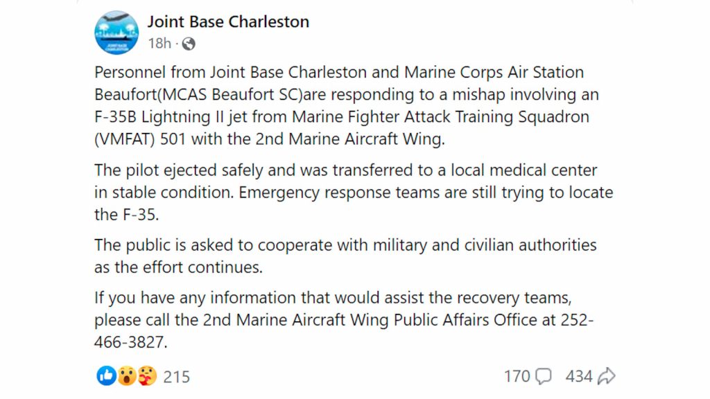 The U.S. Military Is Literally Asking The Public To Help Find A Lost ...