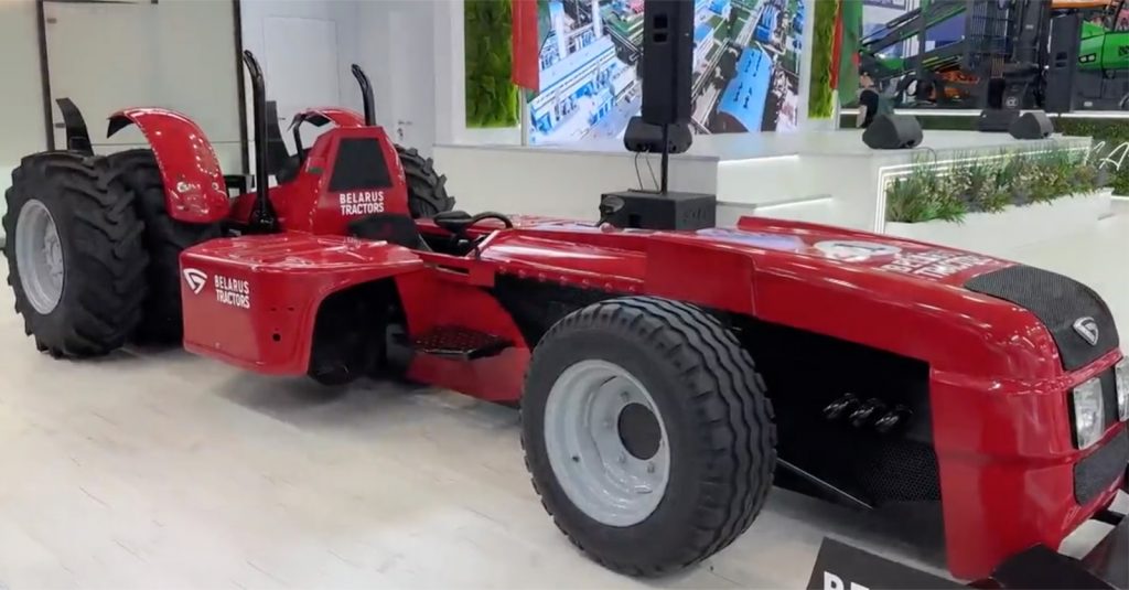 Belarusian Tractor Company Shows Off A 'Formula 1' Car Made Out Of ...