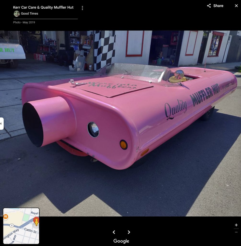 We Know Who You're Guessing This Mufflermobile Was Originally Built For ...