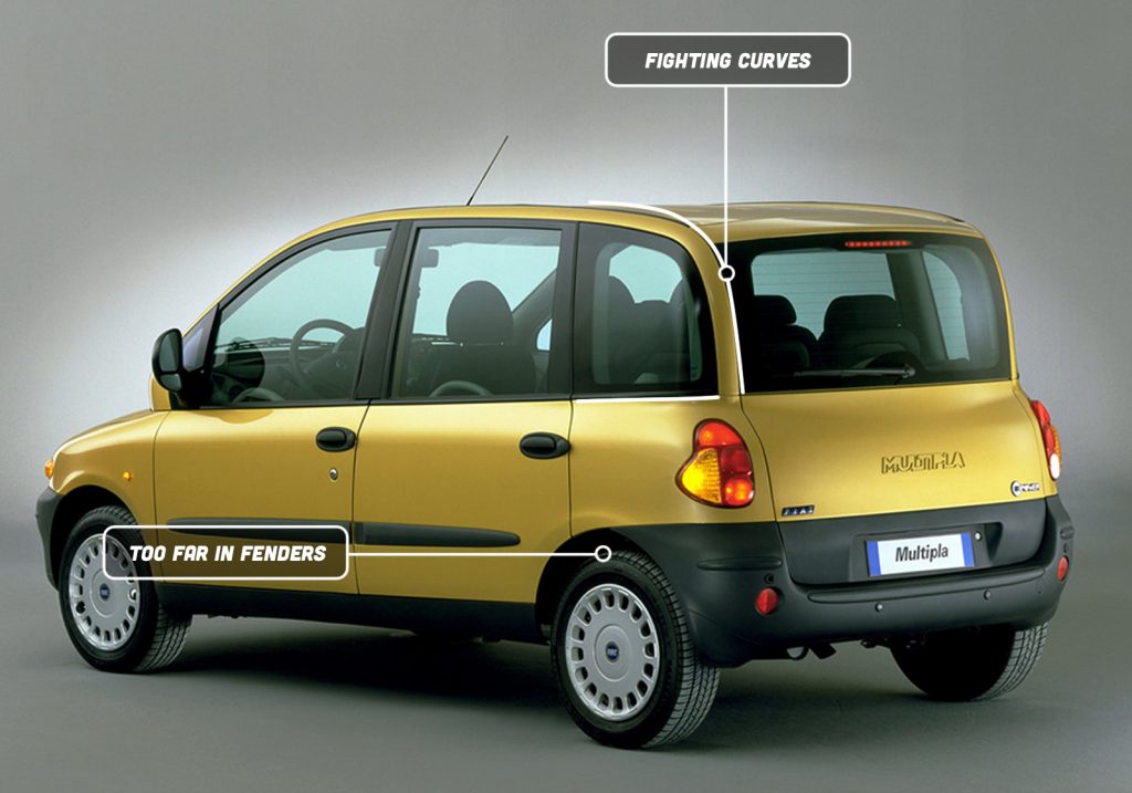 Never Mind The Looks Feel The Width - The 1998 Fiat Multipla Was ...