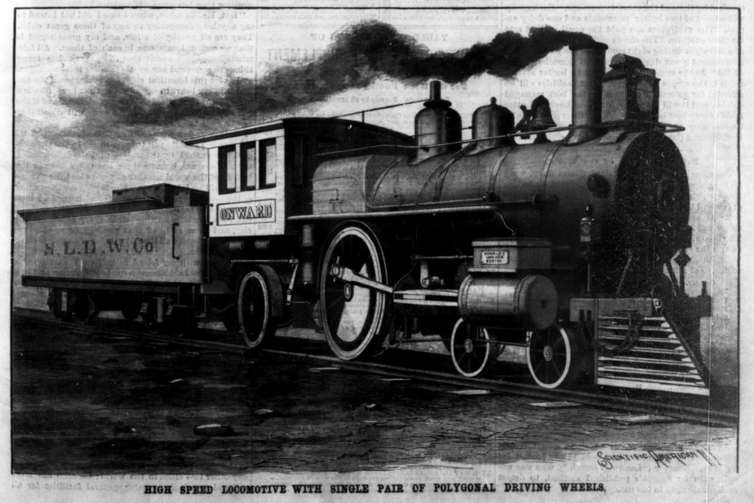 A Man Tried To Reinvent The Wheel By Making A Train With 210-Sided ...