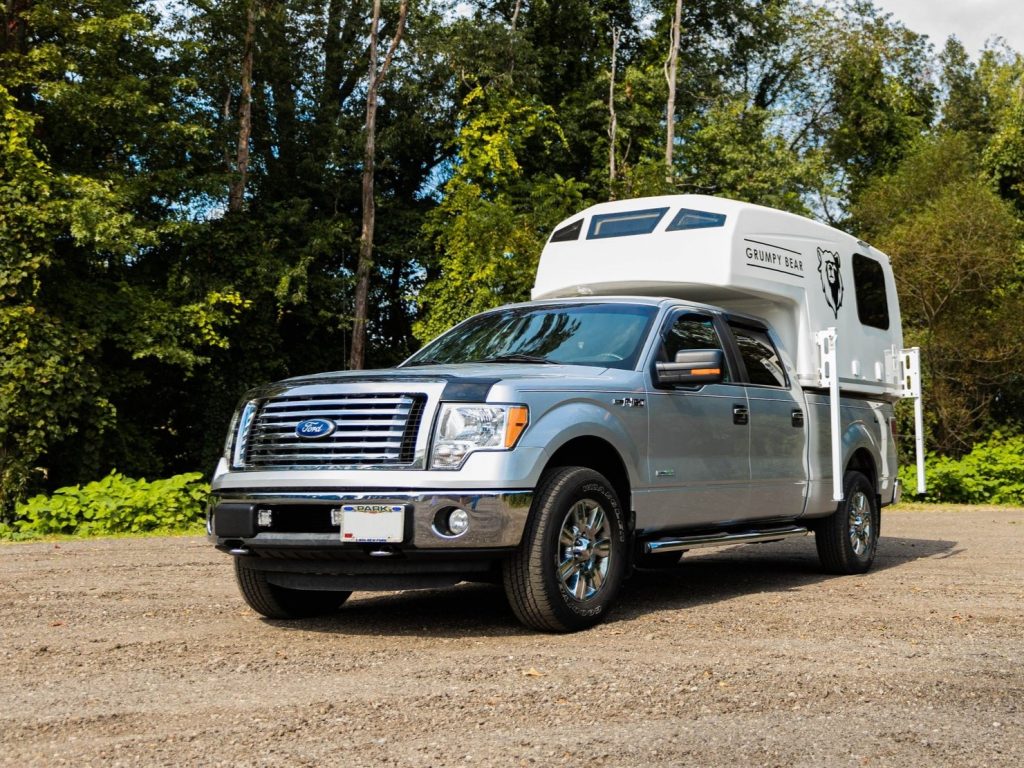 This Fiberglass Truck Camper Is Built Like A Tough Service Body Because ...