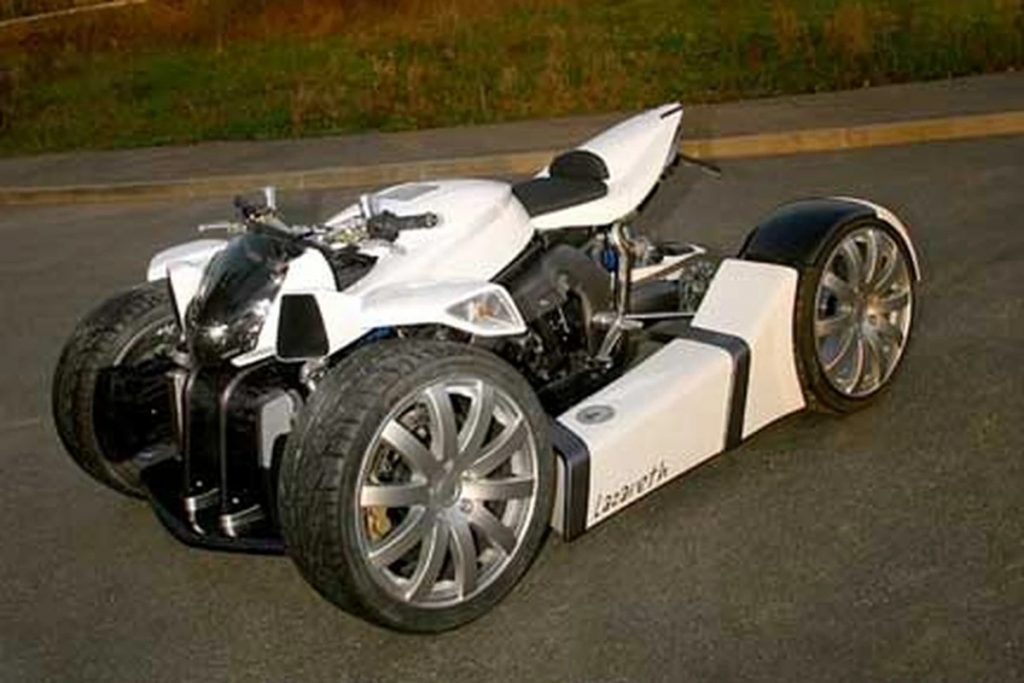 The Lazareth LM 847 Is A Preposterous 470 HP Four-Wheeled Motorcycle ...