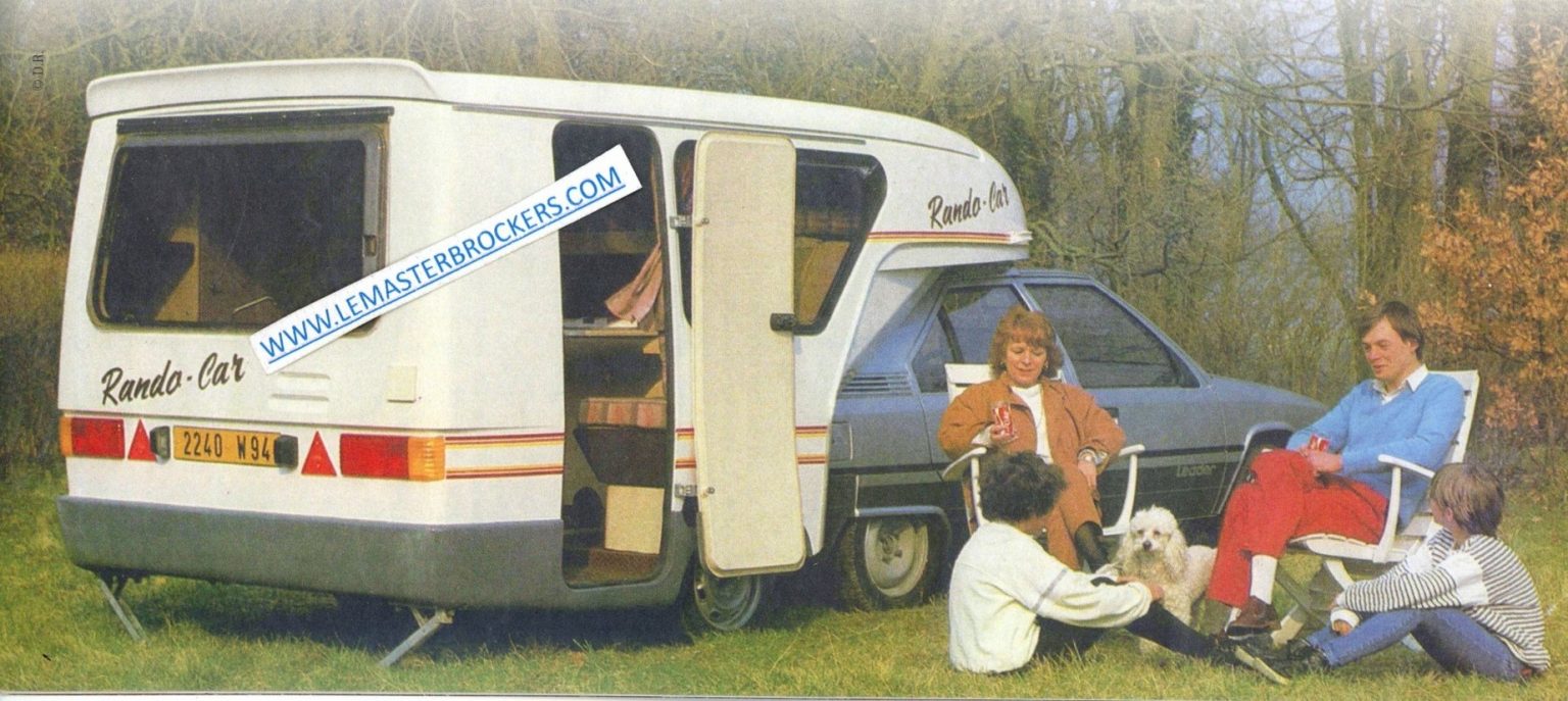 These Weird Fiberglass Campers Turned Cars Into Small Motorhomes And It ...