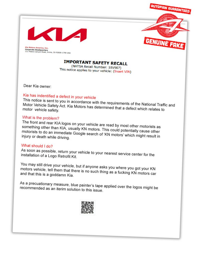 The New Kia Logo Is Confusing Thousands Of People And We're Issuing A ...