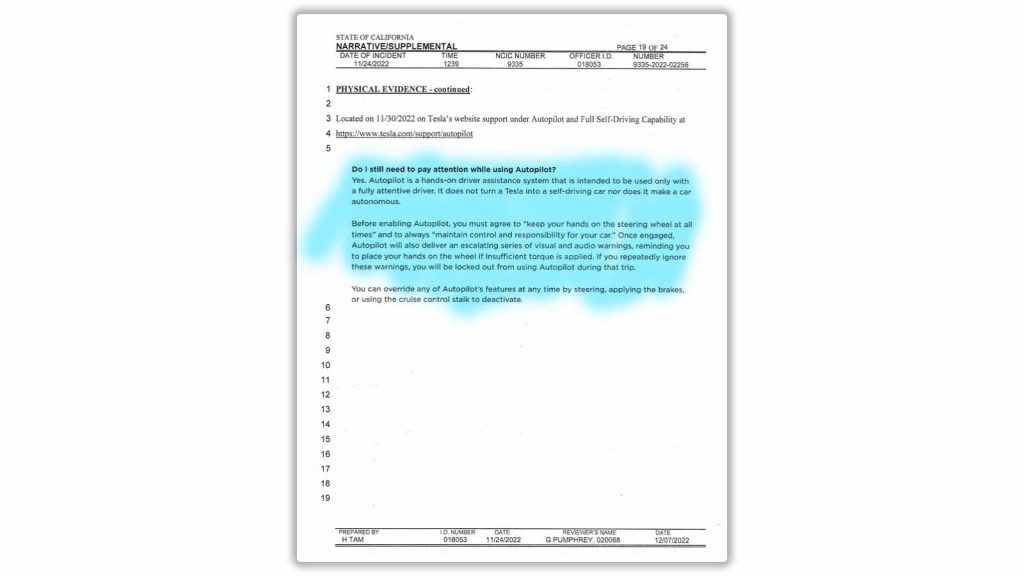 Newly Released Video Of Thanksgiving Day Tesla Full Self-Driving Crash ...