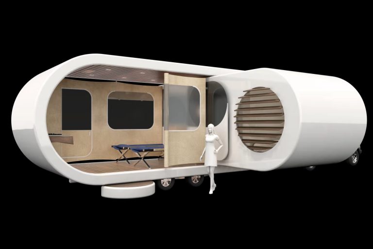 This $270,000 Camper Has A Radical Rotating Floor, But That Might Not ...