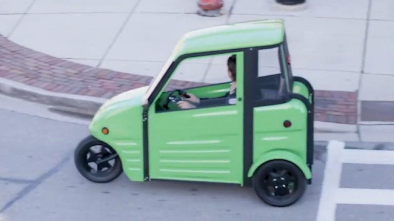 The SARIT Is A Tiny Electric Microcar From Canada With A Strange ...