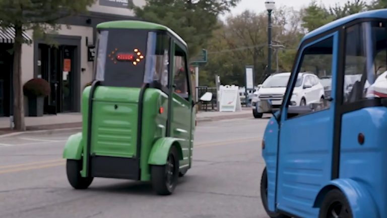 The SARIT Is A Tiny Electric Microcar From Canada With A Strange ...