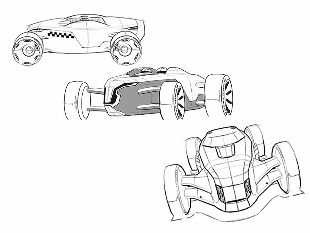 Here's How I Turned My Concept For An EV Hot Rod Into A Giant Scale ...