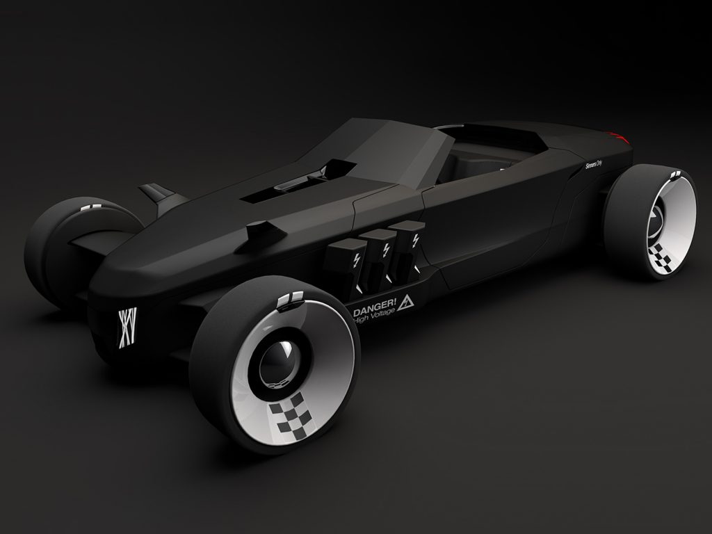 Here's How I Turned My Concept For An EV Hot Rod Into A Giant Scale ...