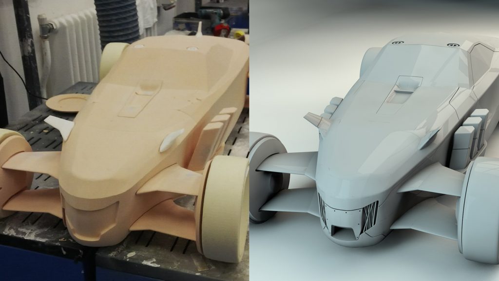 Here's How I Turned My Concept For An EV Hot Rod Into A Giant Scale ...