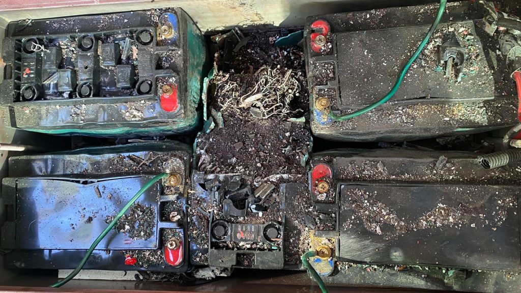 How I Used A Chainsaw To Remove Batteries From The Cheapest EV In The ...