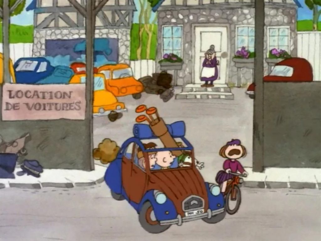 I'm Pretty Sure The Only Times Snoopy Drove A Car It Was In A Citroën ...