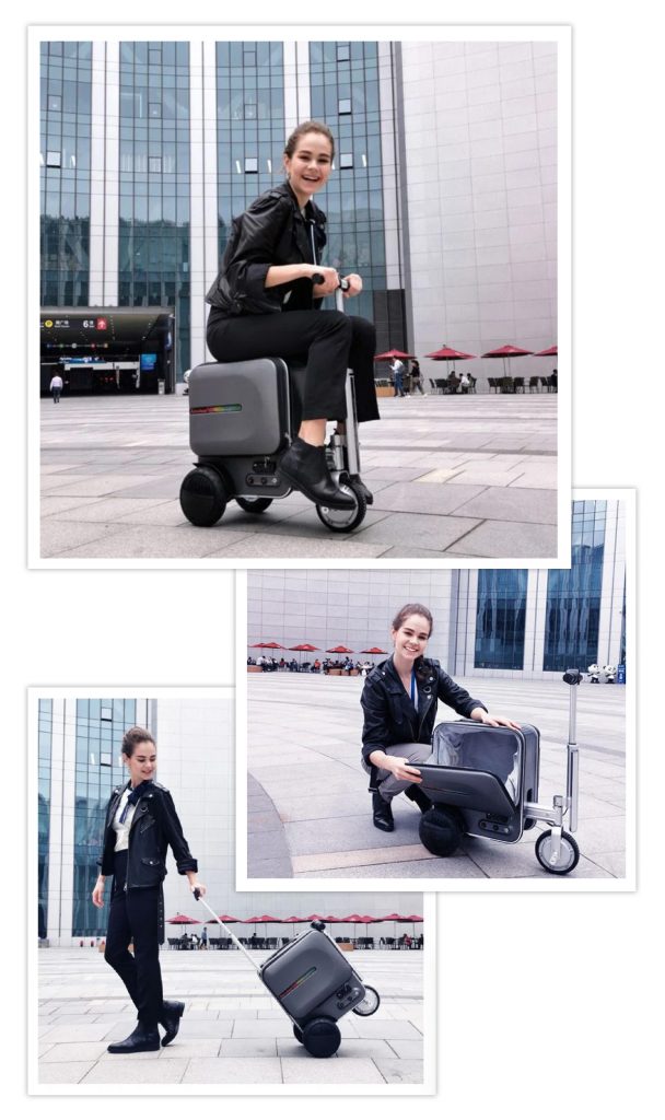Electric Ride-On Suitcases Exist Today, But Not One With Handling By ...