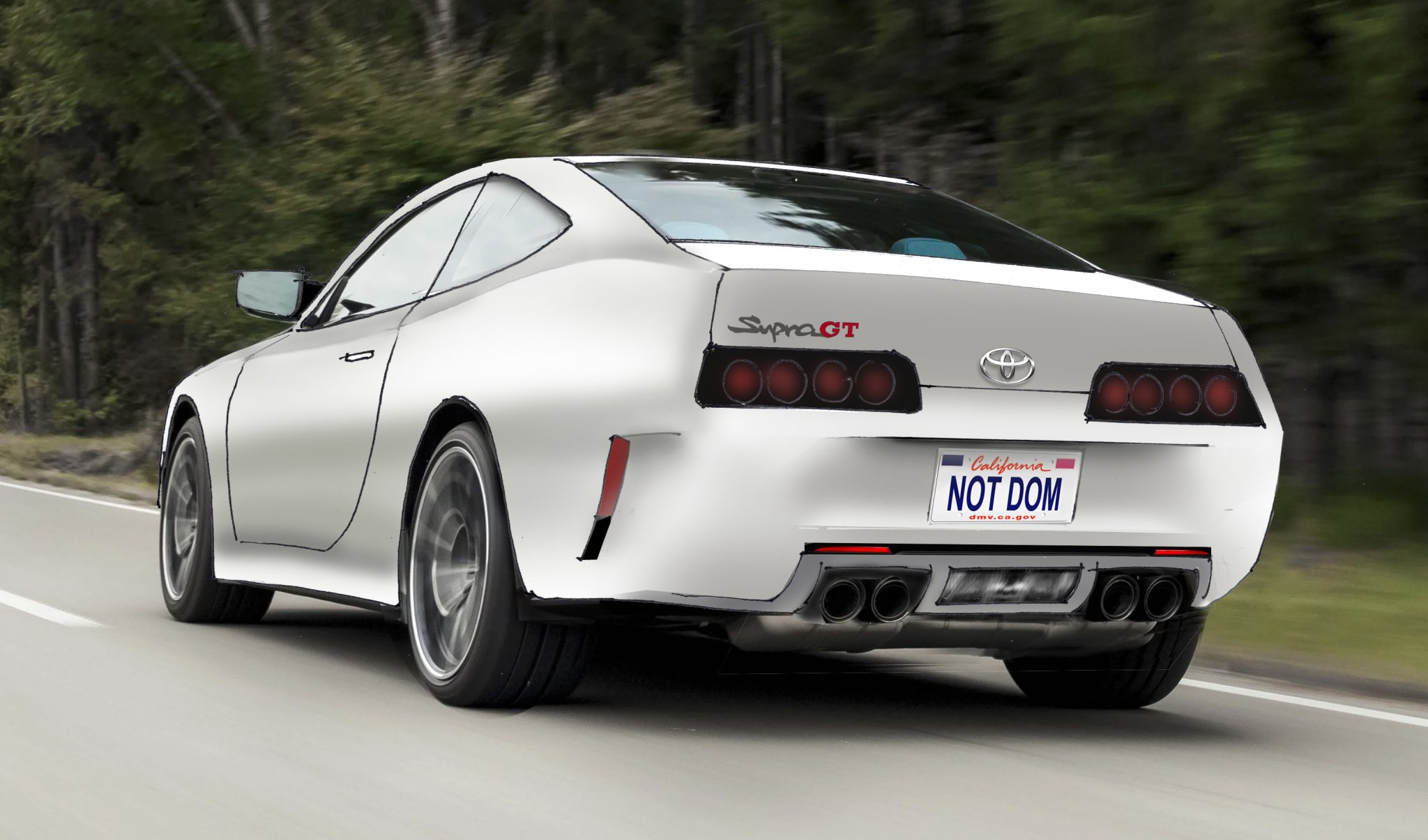 Let’s Raid The BMW Parts Bin To Make A Real Toyota Supra GT - The Autopian