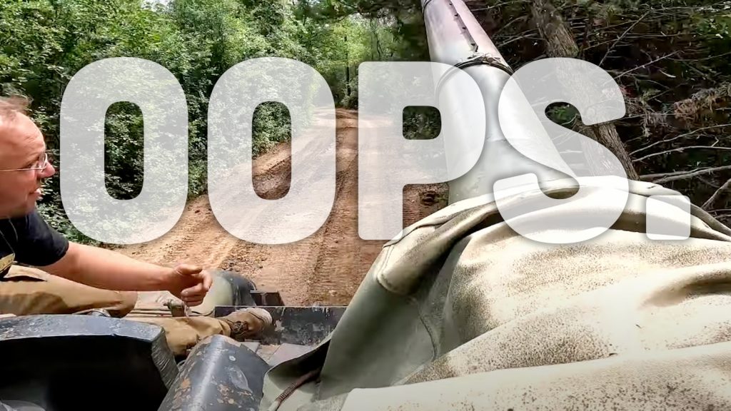 What It Was Like Accidentally Crashing A Tank Into A Full-Grown Tree ...