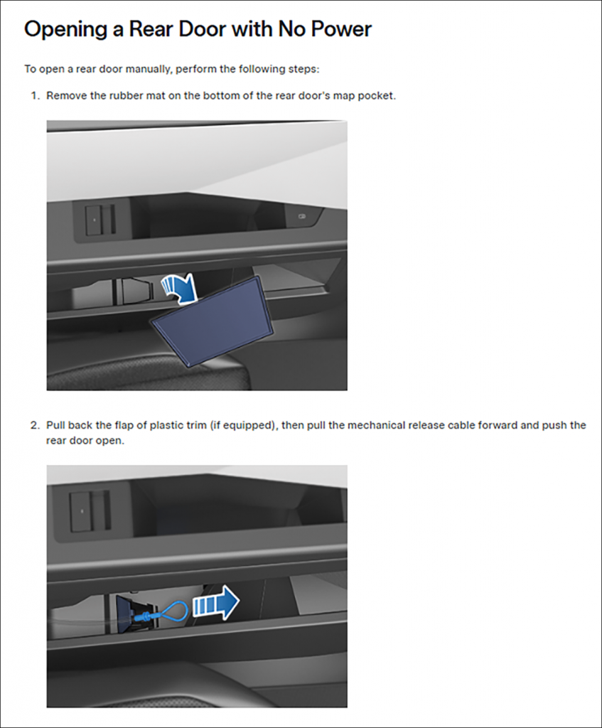 Tesla Owners Are Fitting Emergency Escape Ripcords To Avoid Getting ...