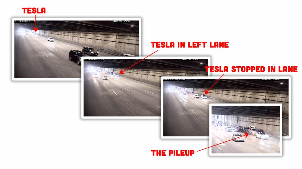 Newly Released Video Of Thanksgiving Day Tesla Full Self-Driving Crash ...