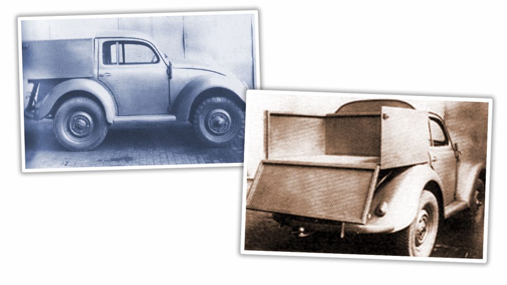 You've Probably Seen This Weird, Tiny, WWII-Era VW Pickup Truck Before ...