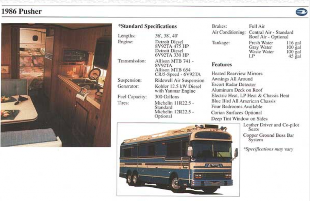 The Wanderlodge Is A Luxury RV Built By A School Bus Manufacturer And ...