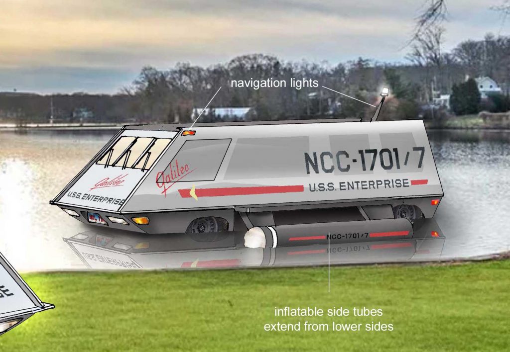 Finally, The Galileo Shuttlecraft Amphibious Camper You've Waited Years ...