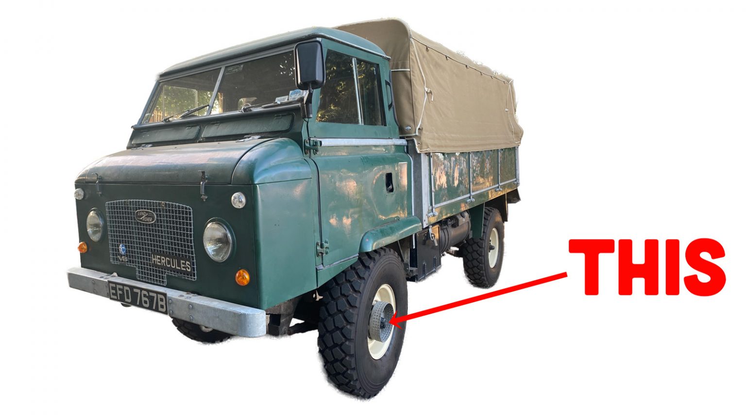 Details Of Goodwood: The Land Rover 101FC's Weird Step - The Autopian